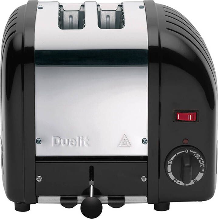 Dualit Vario Broodrooster Met Ontdooifunctie & Timer Zwart 2 Extra ...